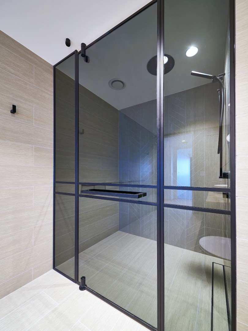 Civic Shower Screens And Wardrobes | Frameless Pivot Shower Screens