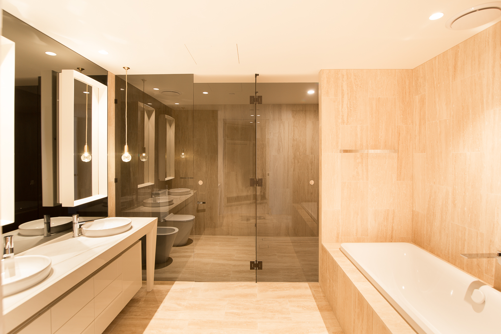Civic Shower Screens And Wardrobes | Hinged Frameless ShowerScreens
