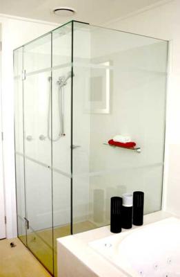 Civic Shower Screens And Wardrobes | Hinged Frameless ShowerScreens